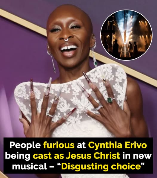People furious over Cynthia Erivo cast as Jesus in musical - Amazing